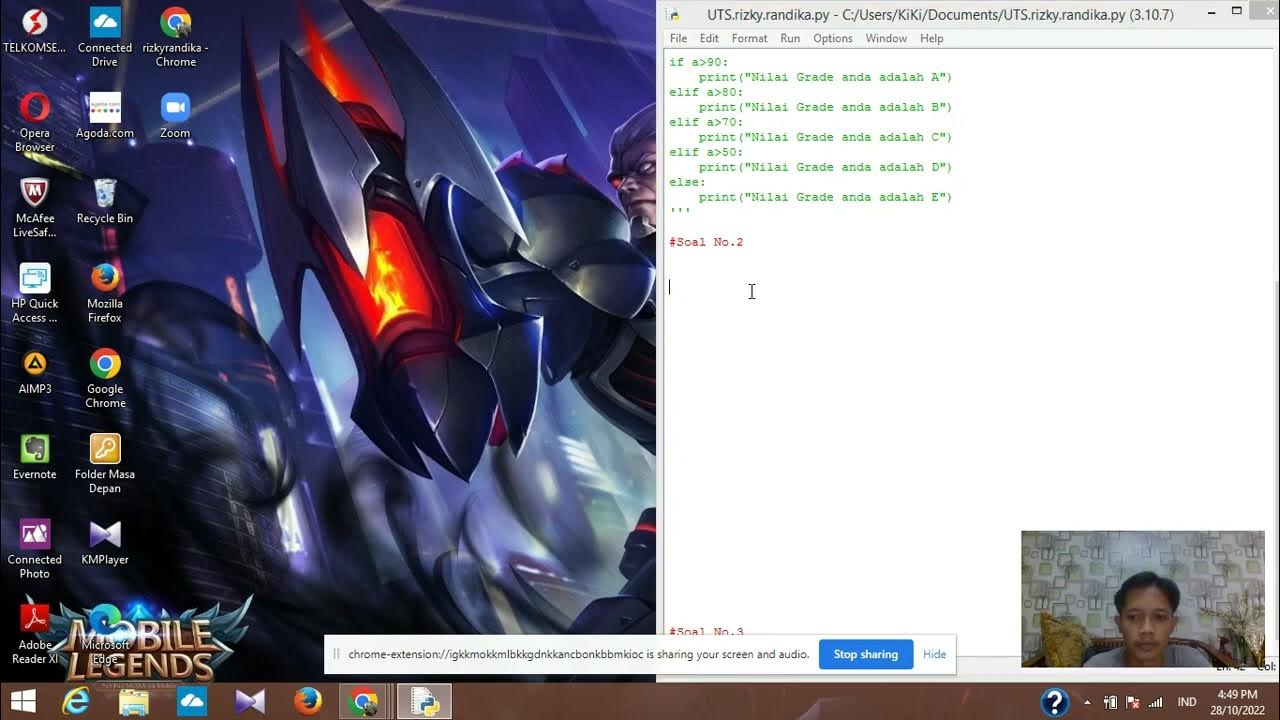 PYTHON UTS - YouTube