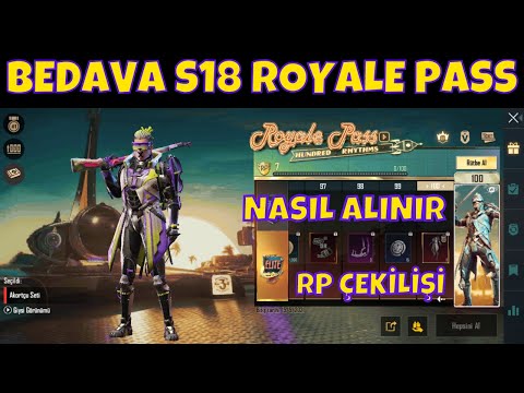 PUBG Mobile 18. Sezon Bedava Royale Pass Nasıl Alınır | 18. Sezon Royale Pass Çekilişi