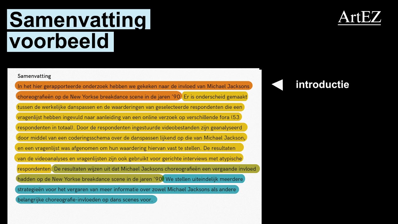 7 Informatievaardigheden : Een samenvatting formuleren - YouTube