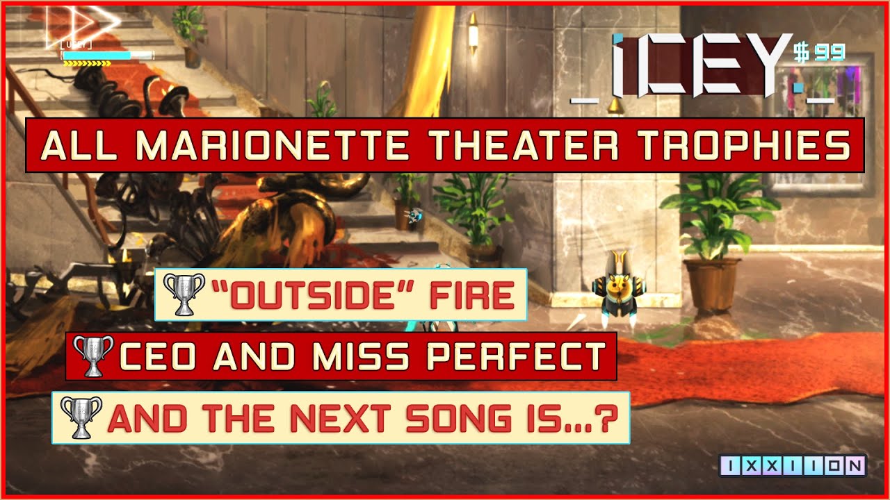 ICEY || 3 Marionette Theater Trophies – Outside Fire, CEO and Miss Perfect, And the Next Song is ...