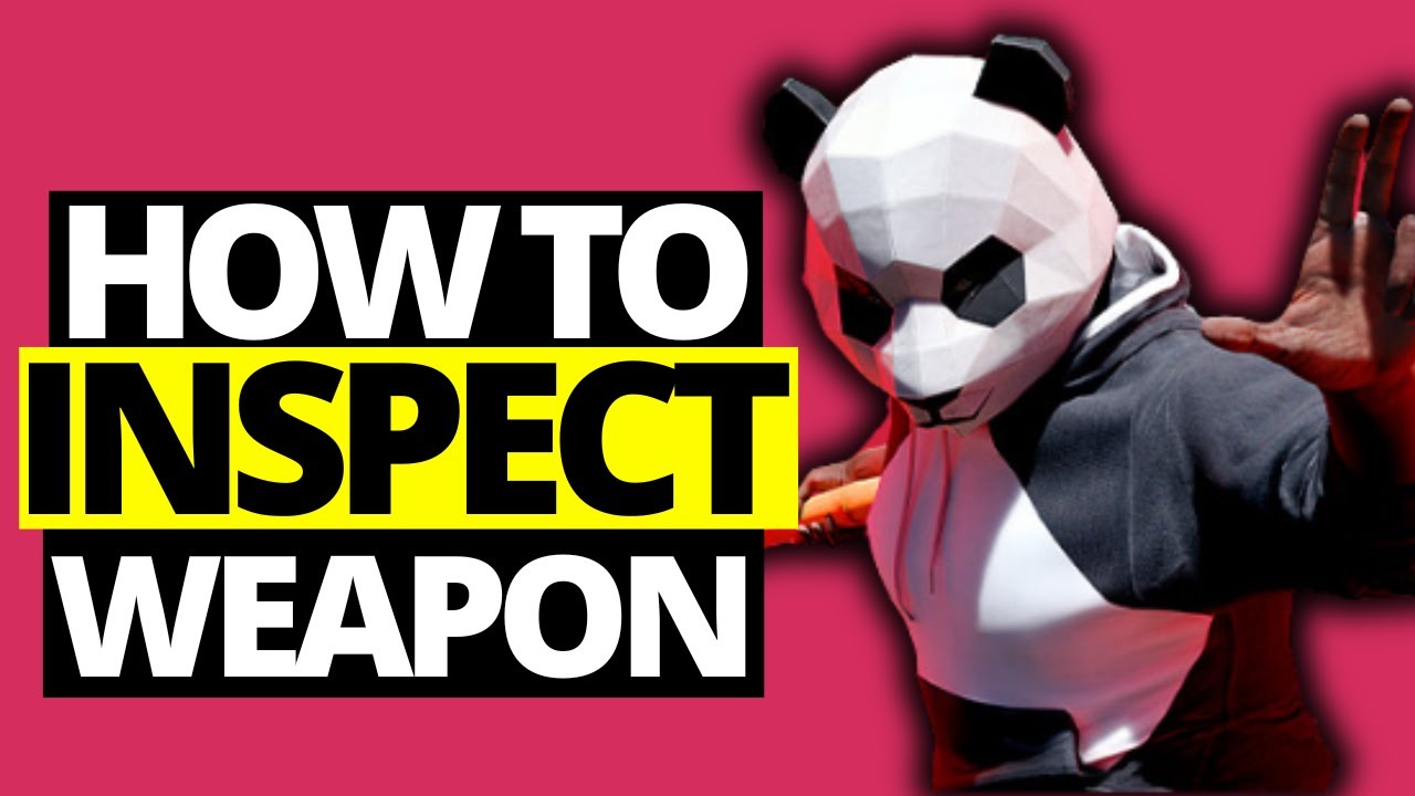 How To Inspect Weapon in The Finals - YouTube