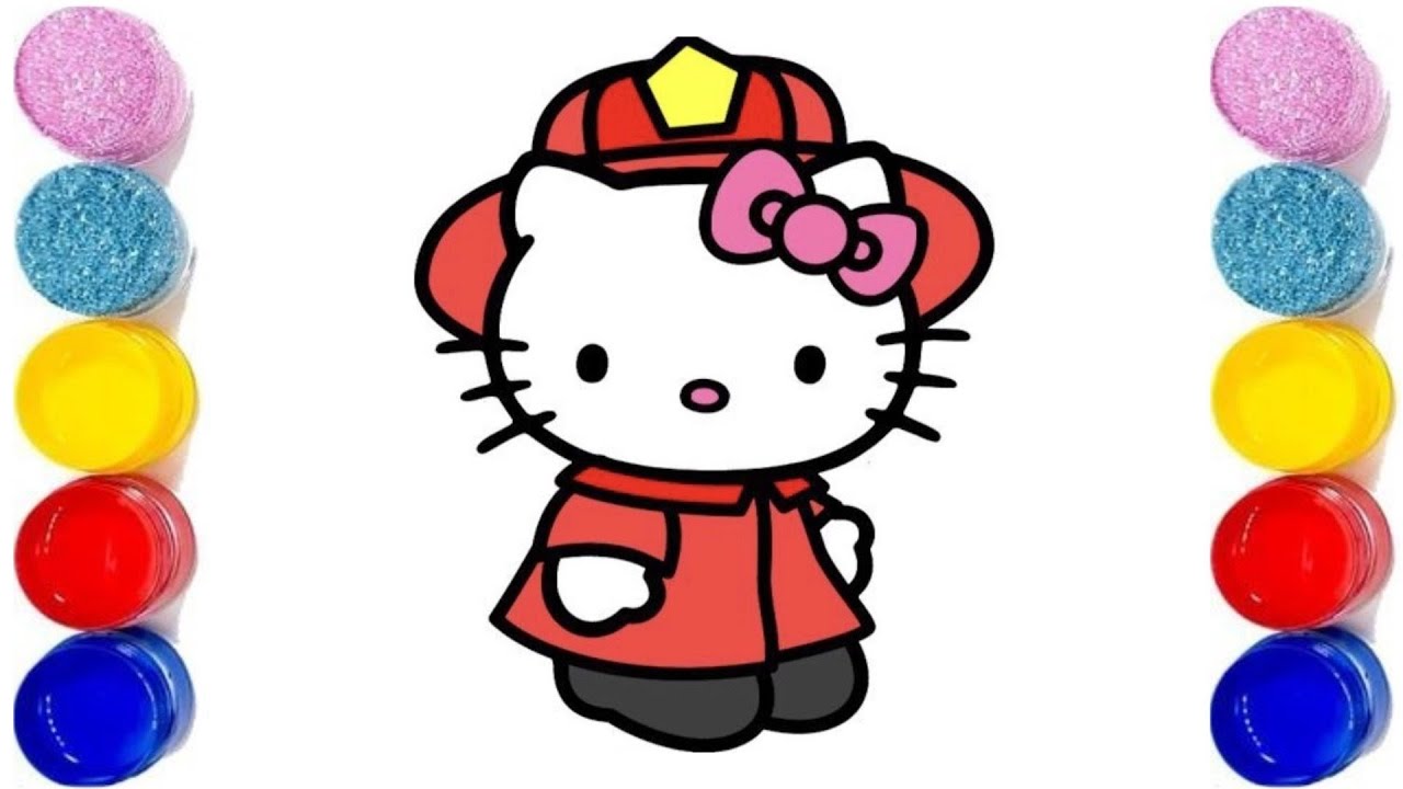 how to draw hello kitty step by step | Hello Kitty Drawing tutorial ...