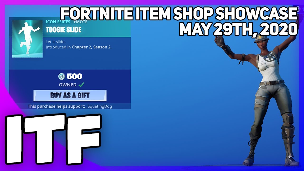 Fortnite Item Shop *NEW* DRAKE EMOTE!! [May 29th, 2020] (Fortnite ...