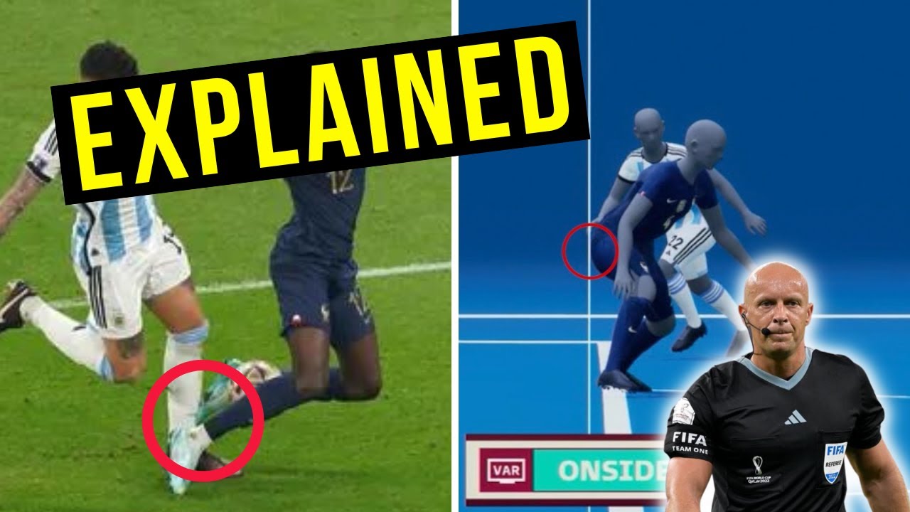 Argentina vs France Ref & VAR Decisions Part 1 | Explained - YouTube