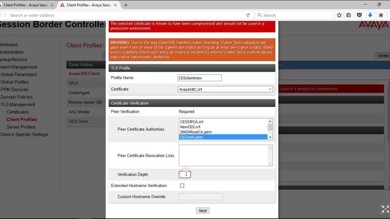How to configure application relay in Avaya Aura SBCE for Avaya Aura ...
