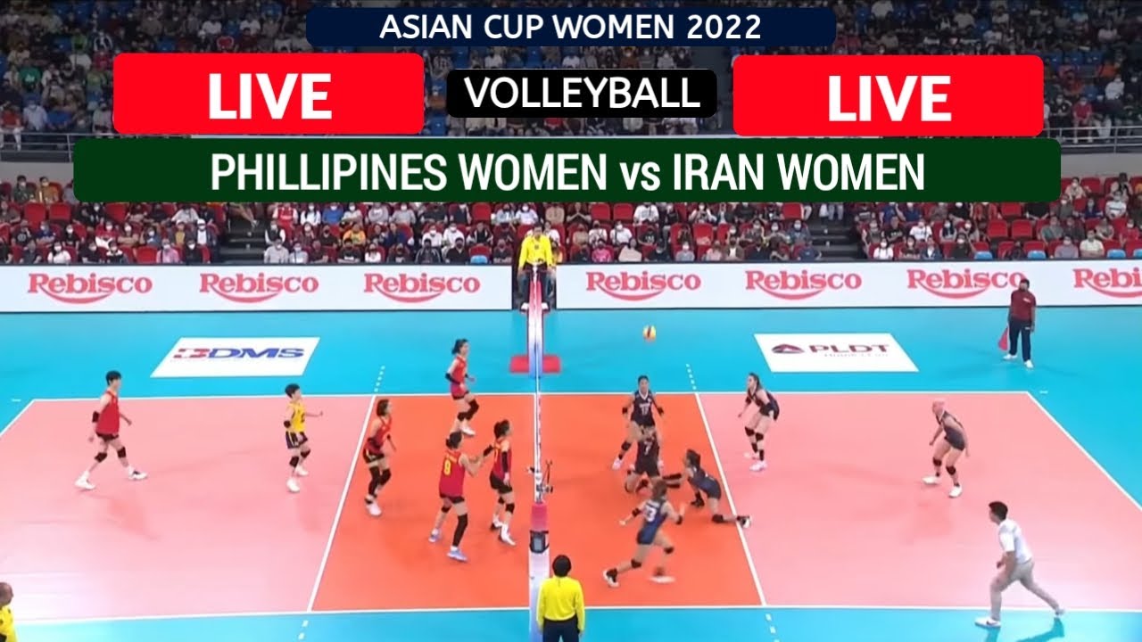 Asian Cup Women Volleyball Live Score | Philippines Women vs Iran Women ...
