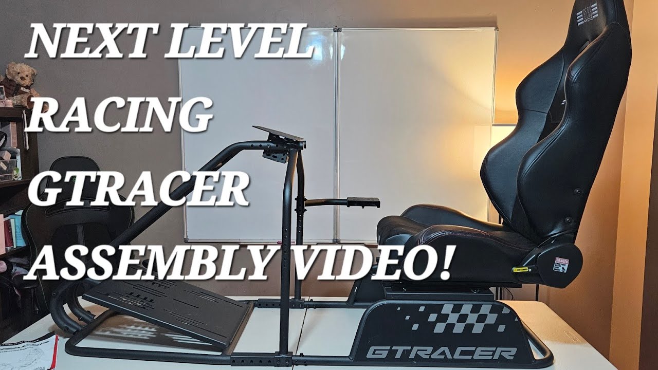 How To build The Next Level Racing GTRACER Sim Racing Cockpit - YouTube