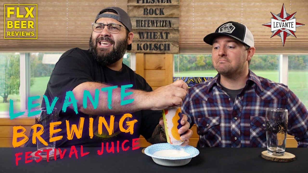 Levante Brewing Co. | Festival Juice (Milkshake IPA) | Beer Review #463 ...