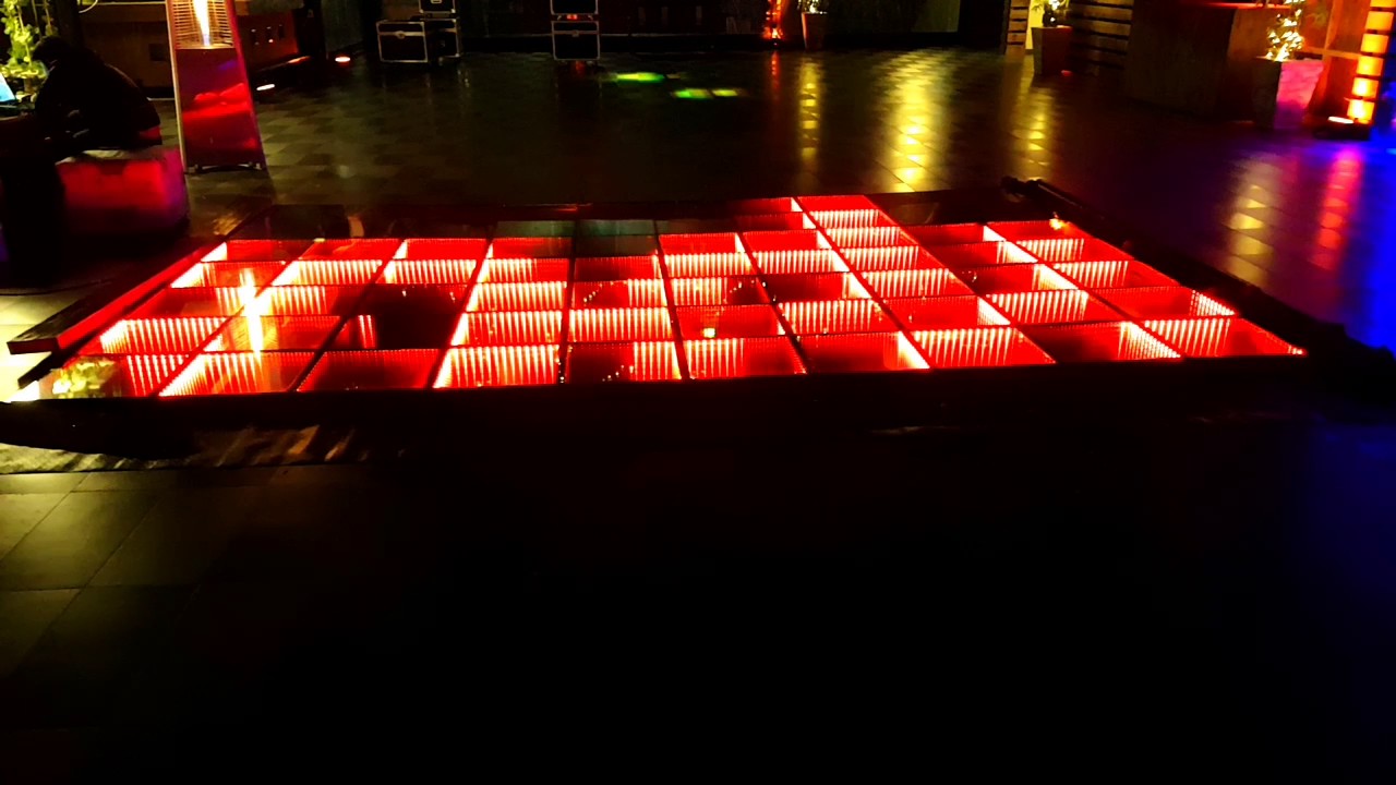 pista de baile infinity led - YouTube