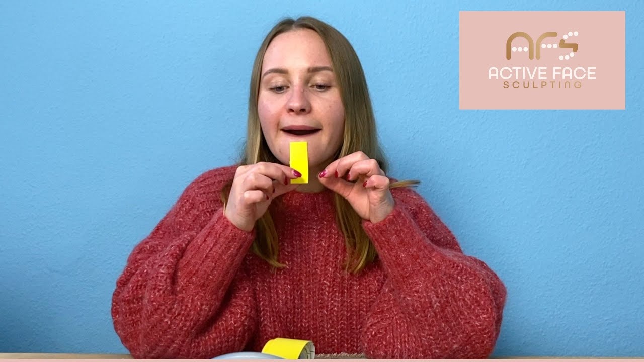 Taping fürs Gesicht/ #Taping gegen Falten/ Kinn entspannen-untere Lippe ...