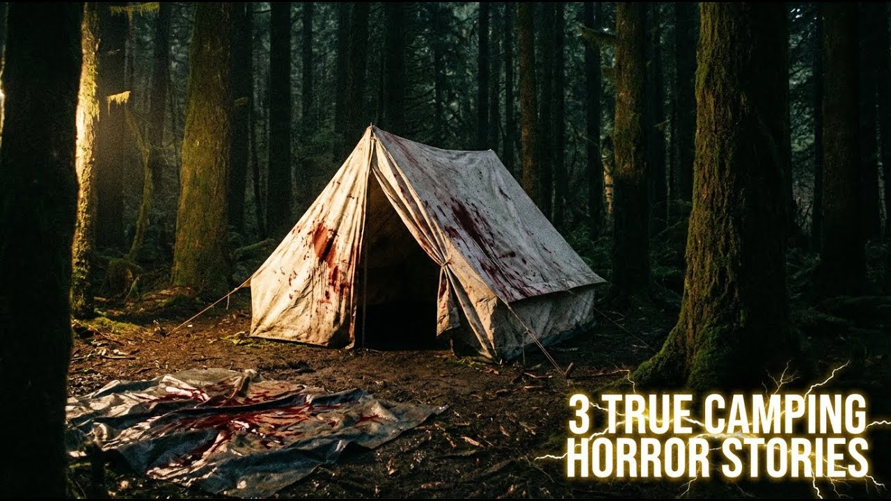 3 TRUE Camping Horror Stories | Something Was Walking Around Our Tent ...