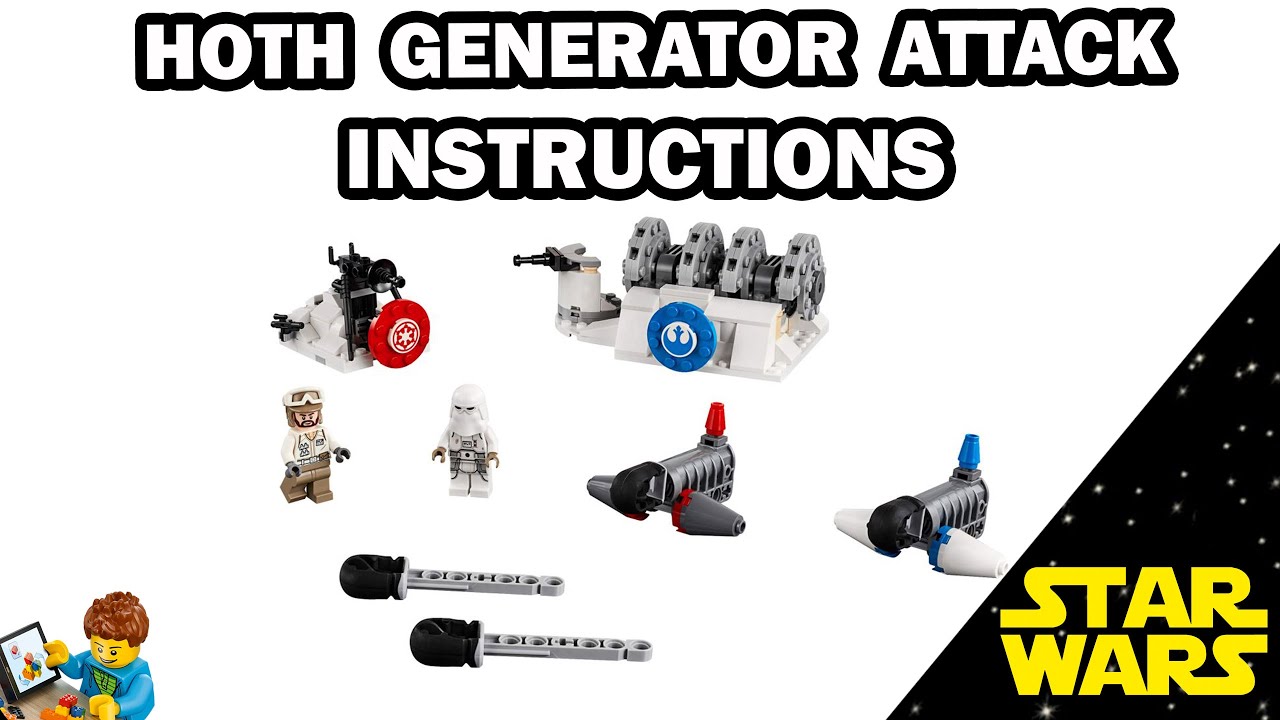 LEGO INSTRUCTIONS - Hoth Generator Attack - STAR WARS - LEGO Set 75239 ...
