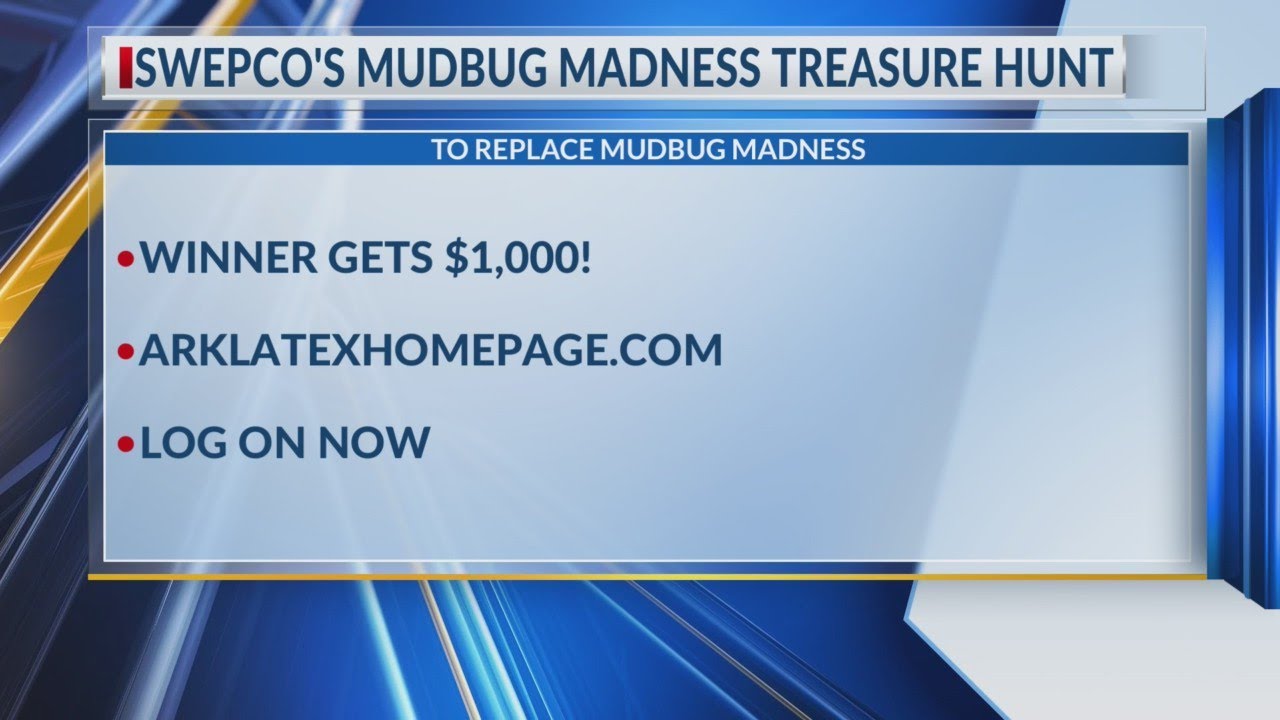 SWEPCO's Mudbug Madness Treasure Hunt - YouTube