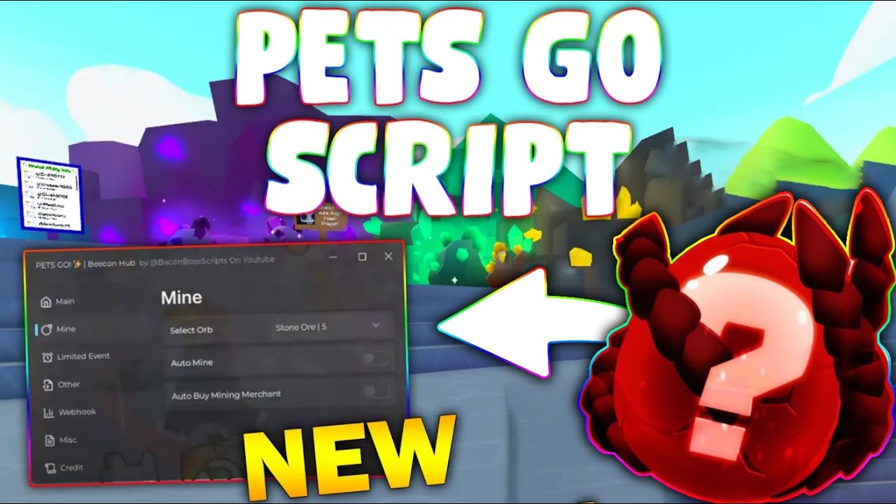 *NEW* PETS GO Script (PASTEBIN 2025) ( AUTO THIEVING , AUTOFARM, AUTO ...