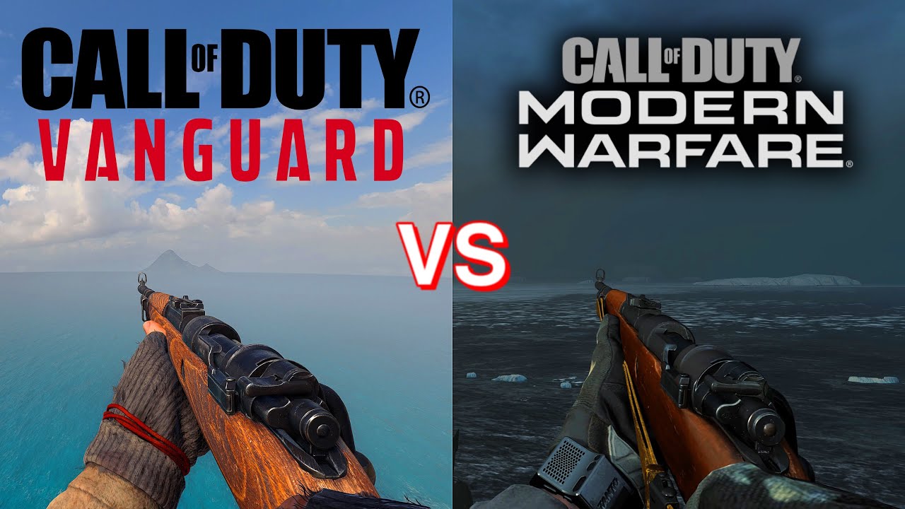 Vanguard vs. Modern Warfare 2019 | Kar98k Comparison - YouTube