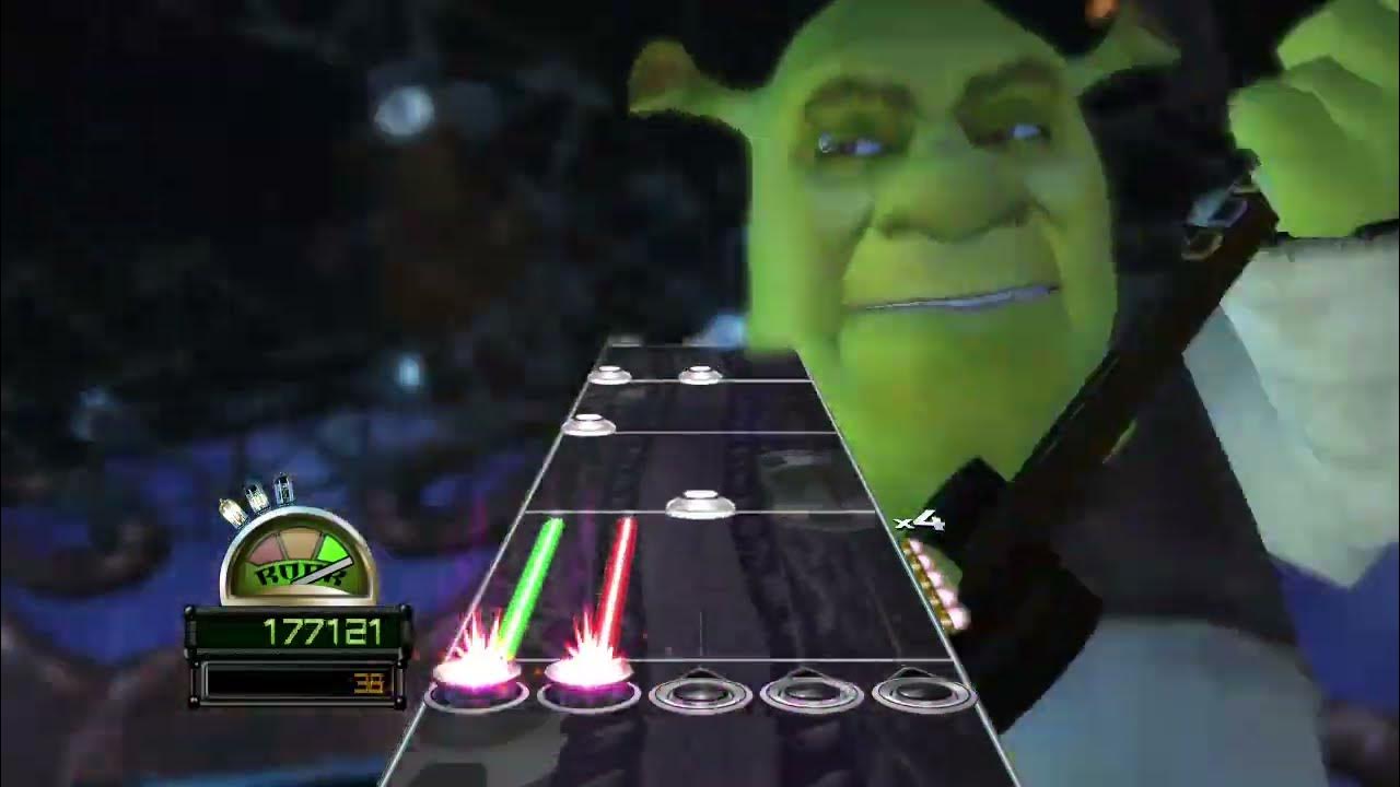 Guitar Hero World Tour Definitive Edition - Crazy Train ft. Shrek Again LOL - YouTube