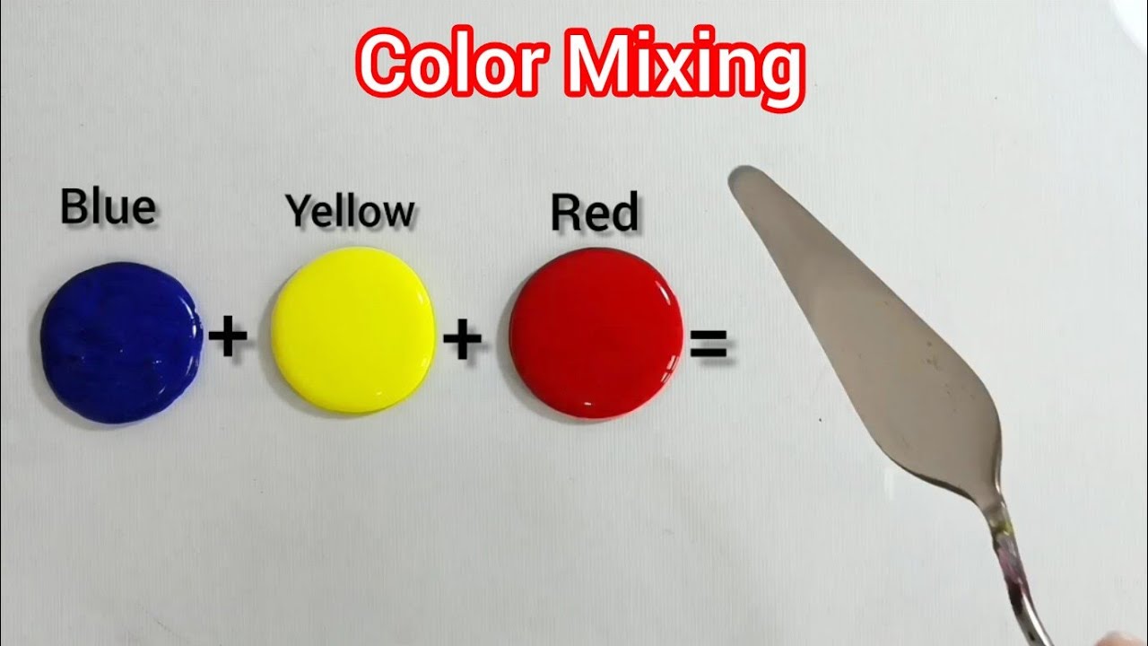 Guess the final color 🎨 | Satisfying video | Art video | Color mixing ...