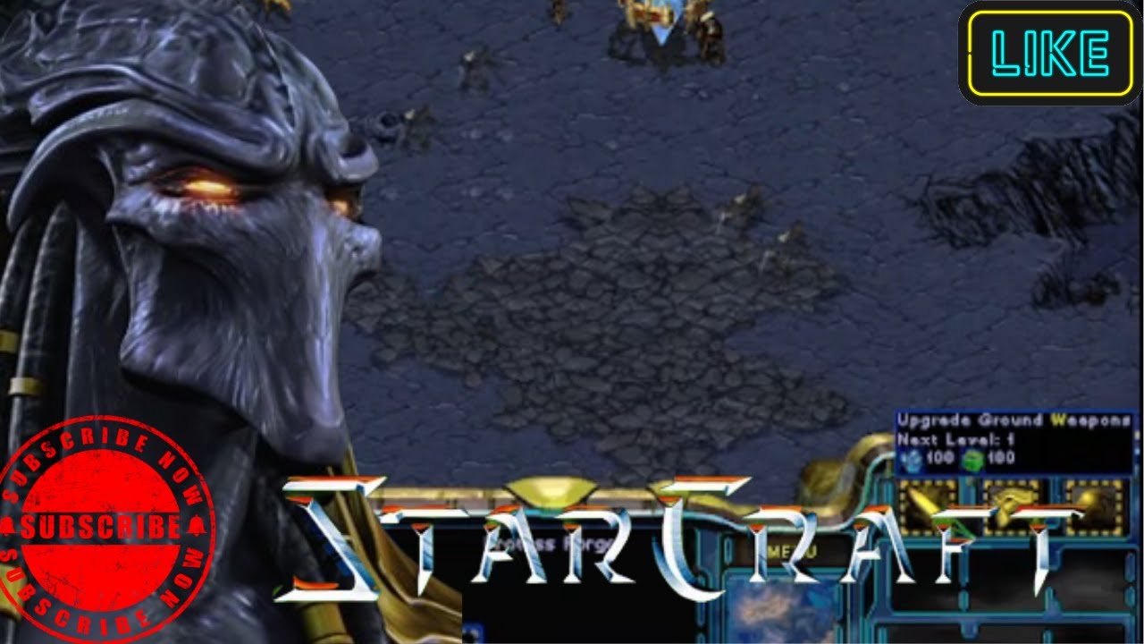 StarCraft Brood War : DUNES OF SHAKURAS (GOD MODE ACTIVATED) - YouTube