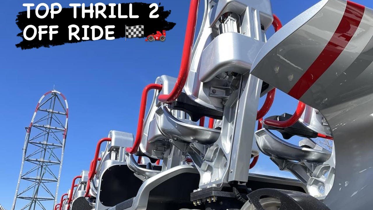TOP THRILL 2 OFF RIDE FULL CYCLE - YouTube
