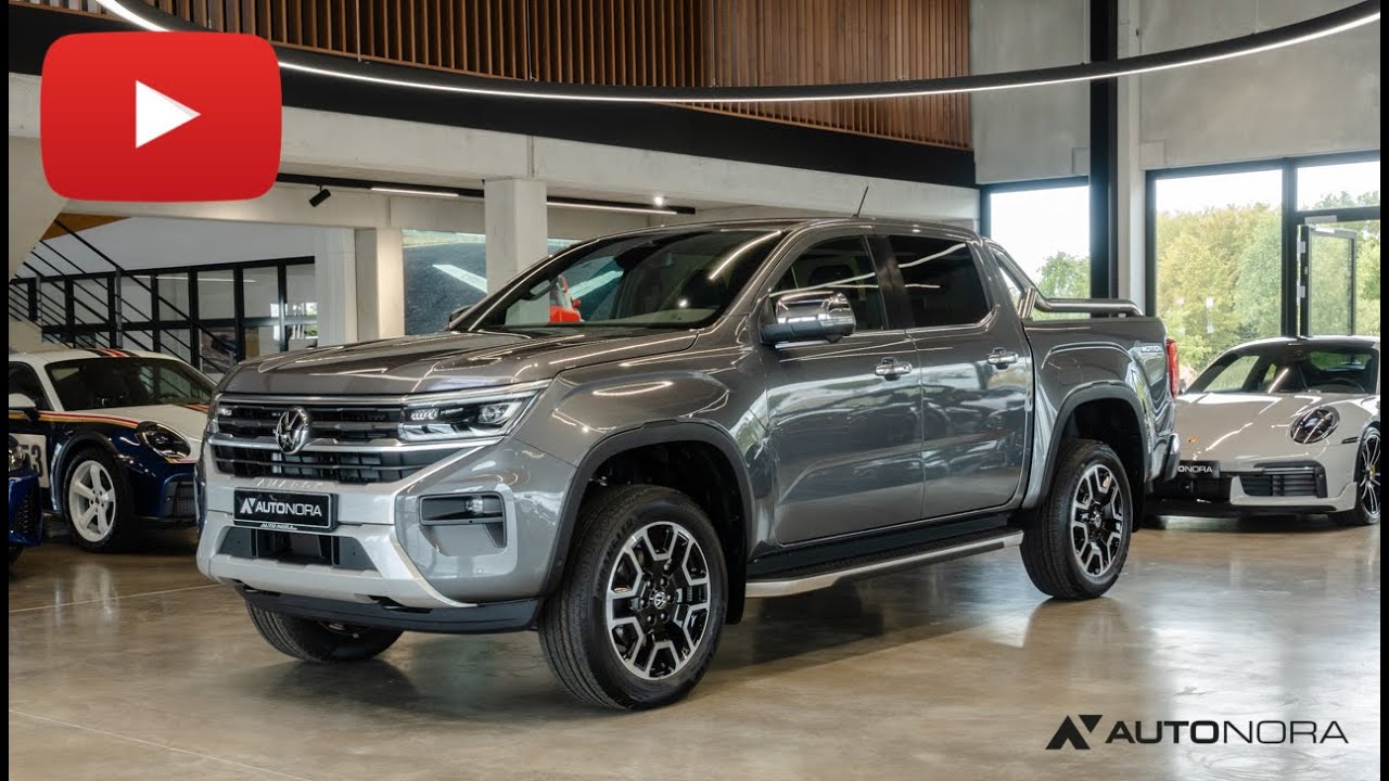 Volkswagen Amarok Aventura DC V6 TDI in Dark Grey - YouTube