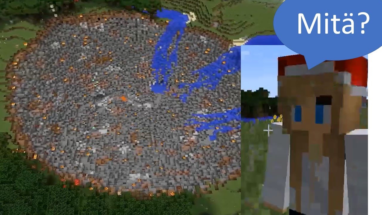 Minecraft modit.Kaikkialla pamahtelee.ft.MiljaMaster. - YouTube