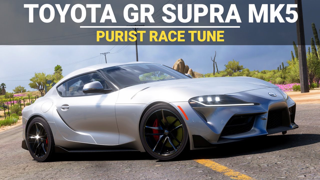 Forza Horizon 5 Tuning - 2020 Toyota GR Supra MK5 - FH5 Purist Race ...