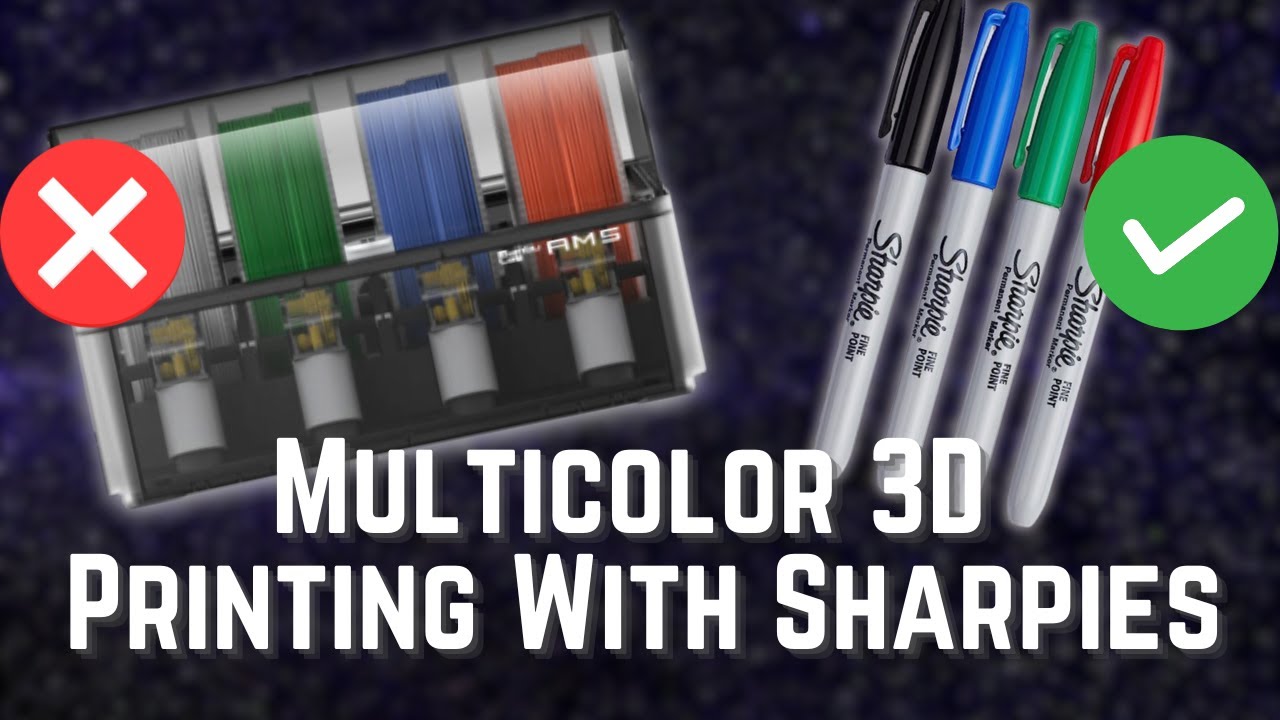 Opensource Multicolor 3D Printing with Sharpies - Meet The Makers #15 ...