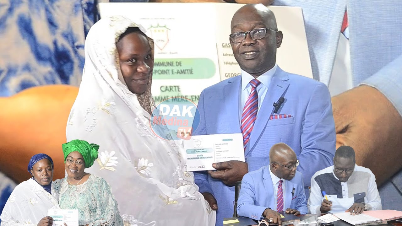 Le maire de Fann Palla signe une convention:dina dieul femme enceinte ...