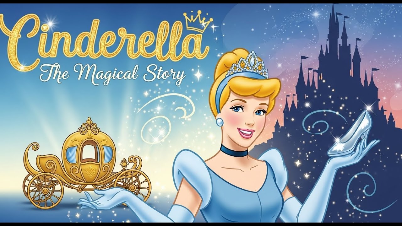 Cinderella Cartoon Drawing 👑 | Easy Step by Step Tutorial - YouTube