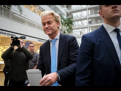 Dutch exit polls show Geert Wilders has won the general election - YouTube