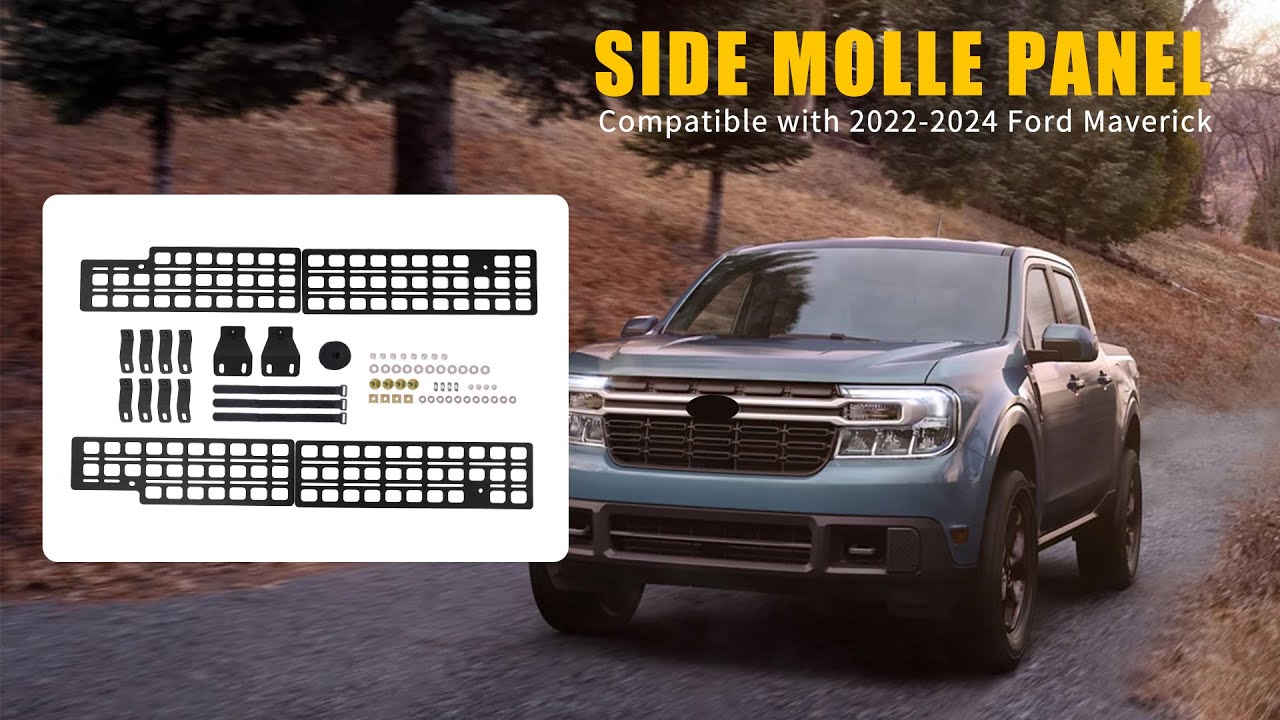 Side Molle Panel | Ford Maverick | Maxzina - YouTube