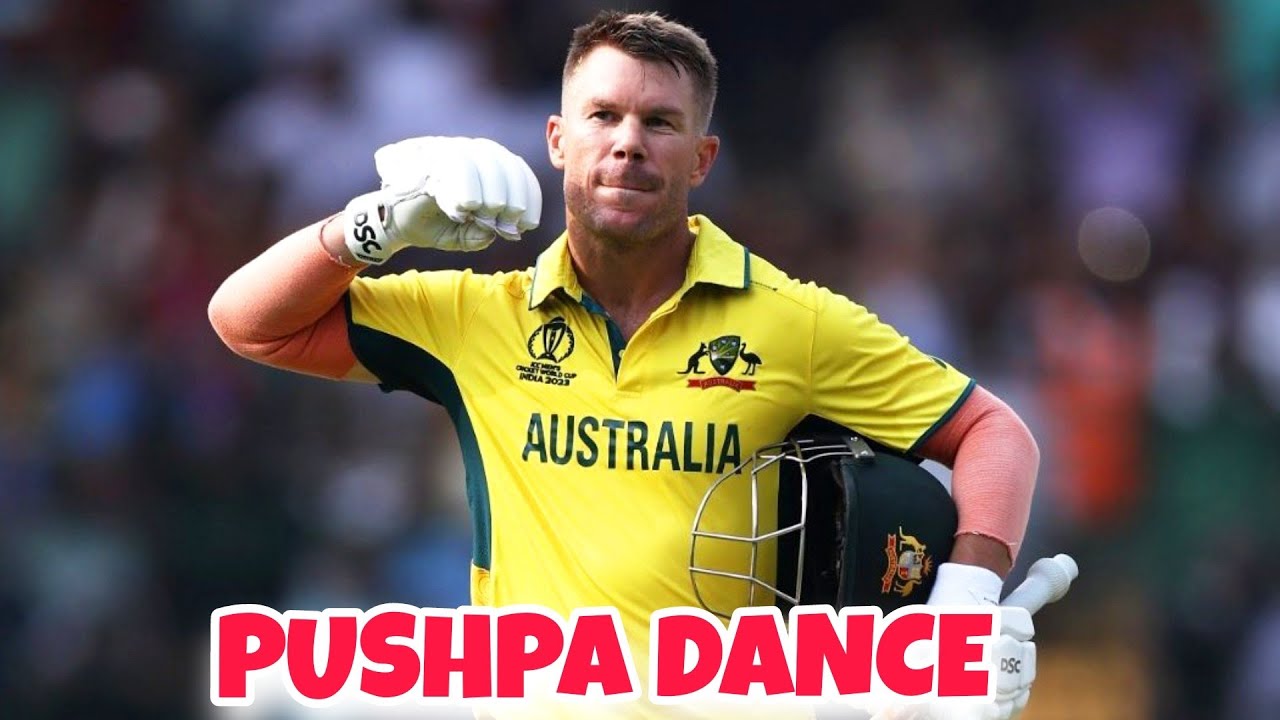 PUSHPA DANCE By David Warner on Field 🔥| David Warner Funny Moment ...