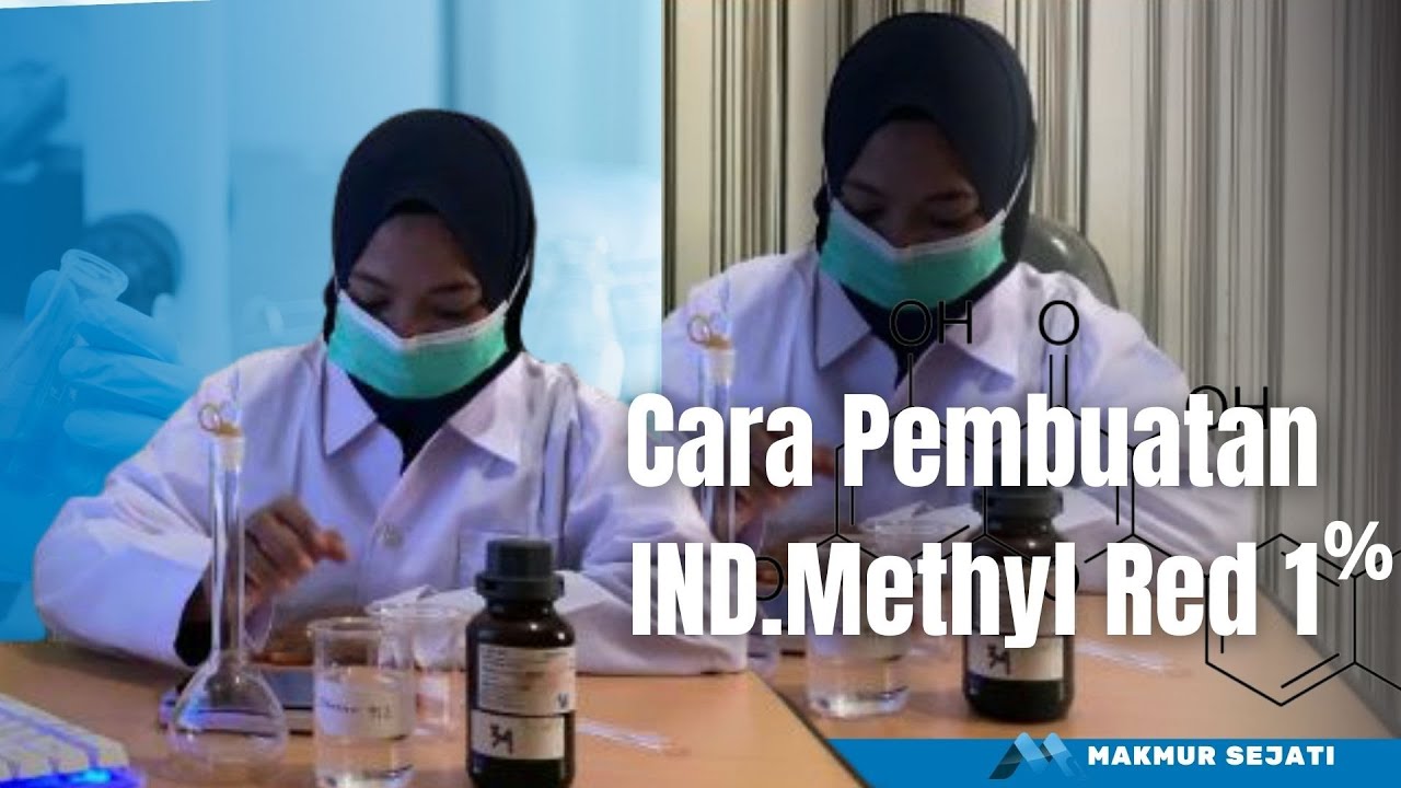 Cara Membuat indikator Methylene Red 1% 100ml - YouTube