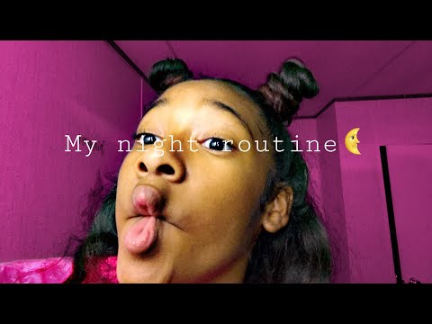 Night routine🌜(I’m very quiet).|maiii