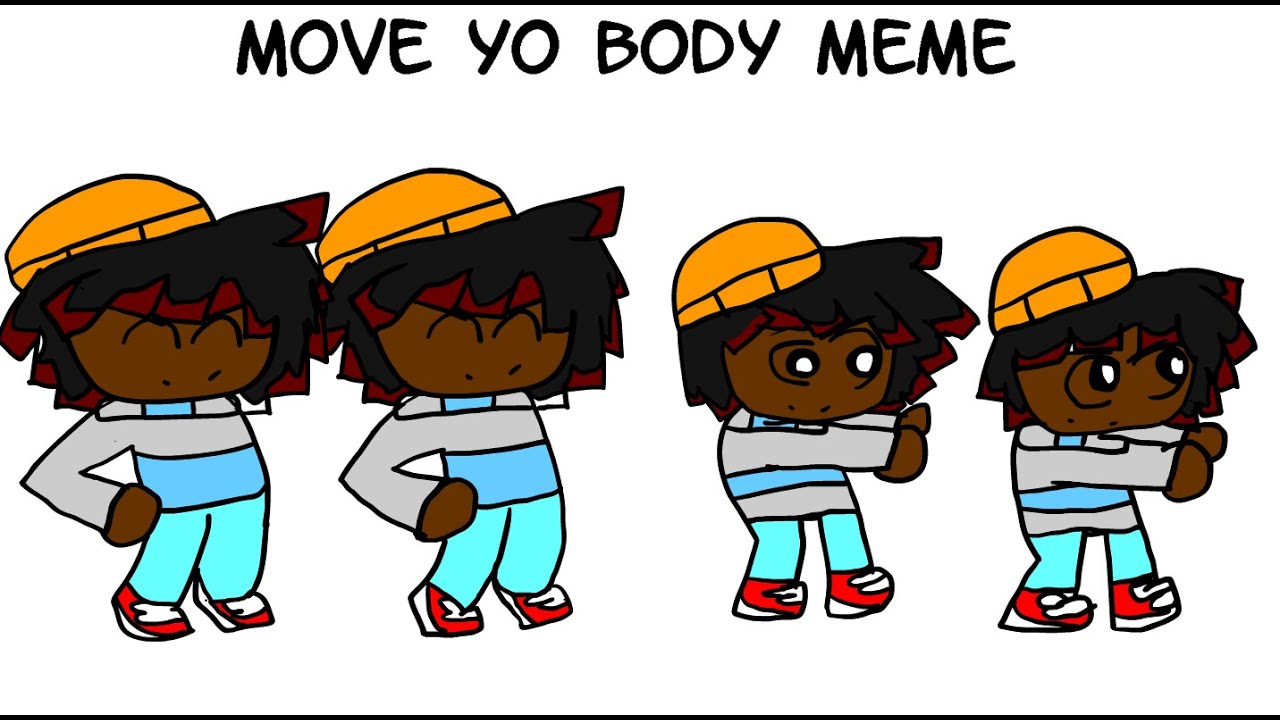 Move Yo Body // Animation Meme // Dance Trend - YouTube