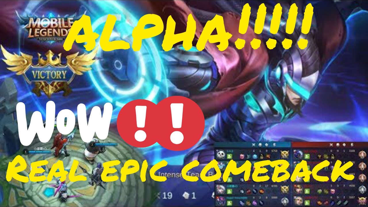 Mobile legend, real epic comeback - YouTube