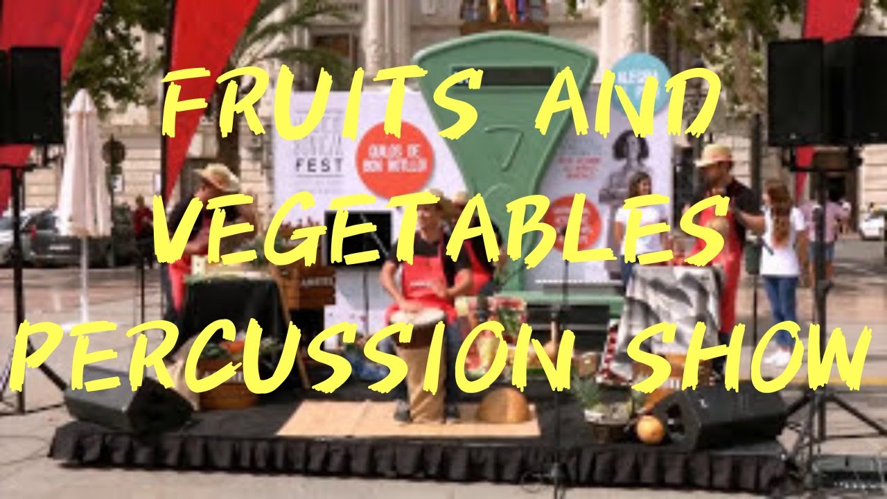 Percussion Fruits and Vegetables - YouTube