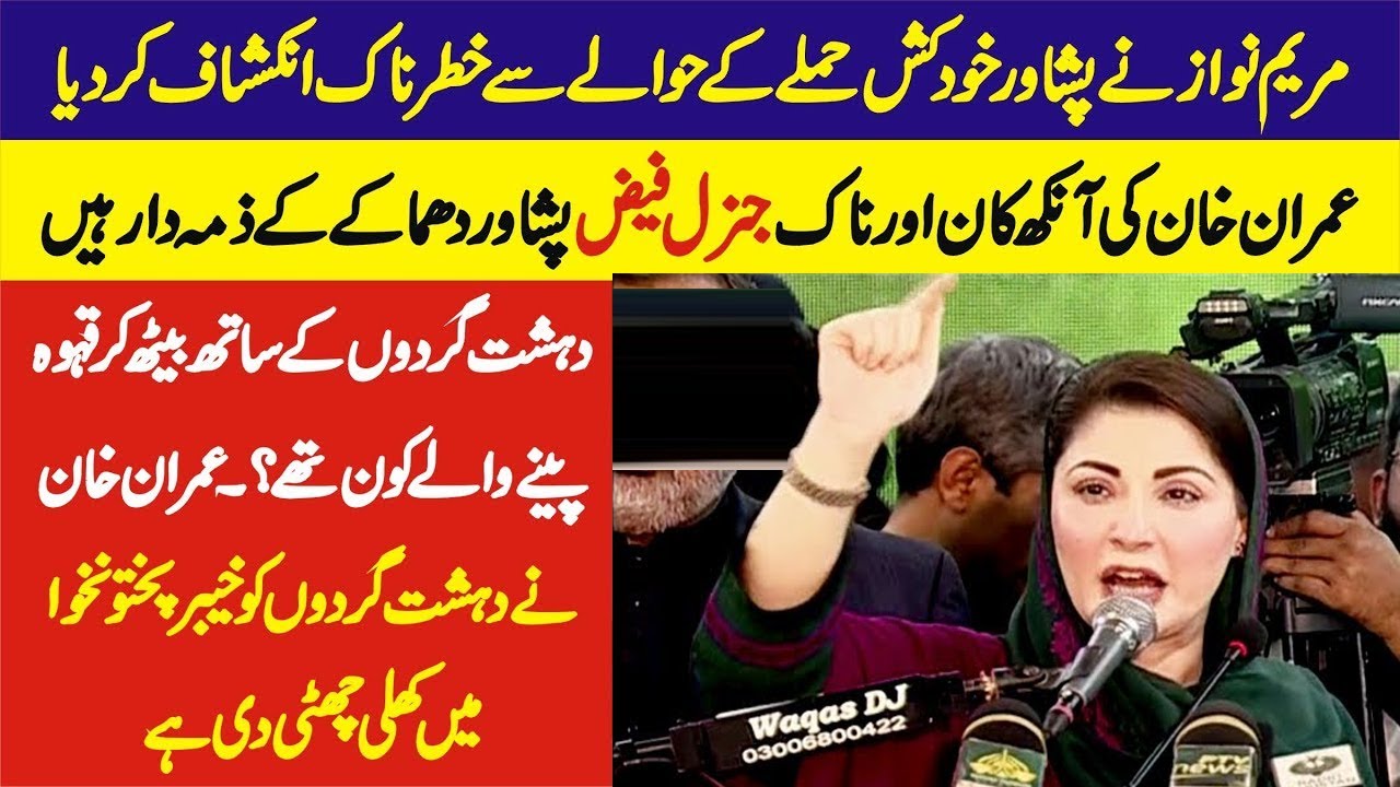 Maryam Nawaz Sharif About Imran Khan & General Faiz Hameed | PMLN ...