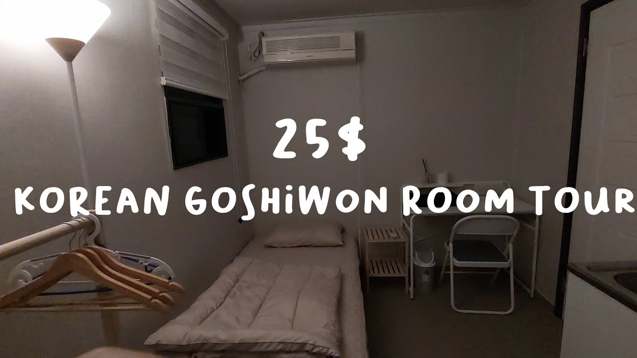 seoul goshiwon tour | korean goshiwon room tour | apartment hunting ...
