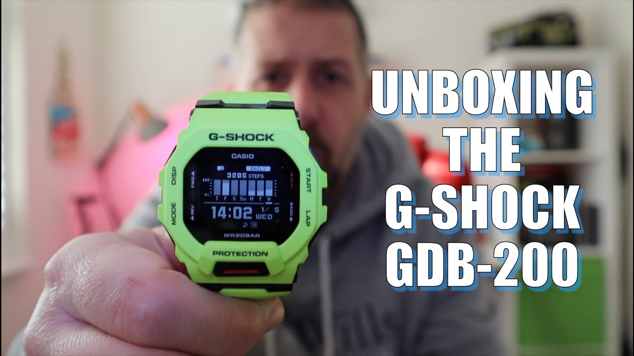 Unboxing the G-Shock GDB-200. Is it an Apple Watch beater? - YouTube