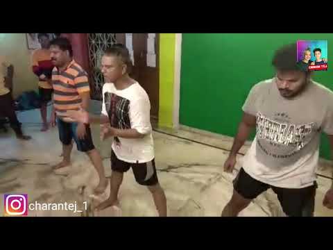 Rakesh master dance practice with students ||charan tej ...