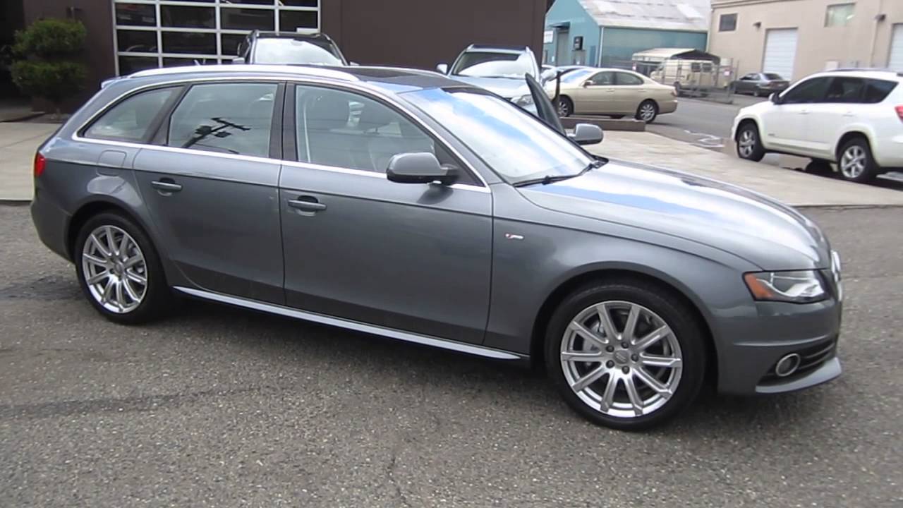 2012 Audi A4, Moonlight Blue Pearl - STOCK# 103054 - Walk around - YouTube