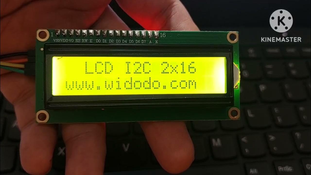 Belajar Pemrograman LCD Serial I2C pakai Arduino UNO. Praktikum 3 Arduino UNO. - YouTube
