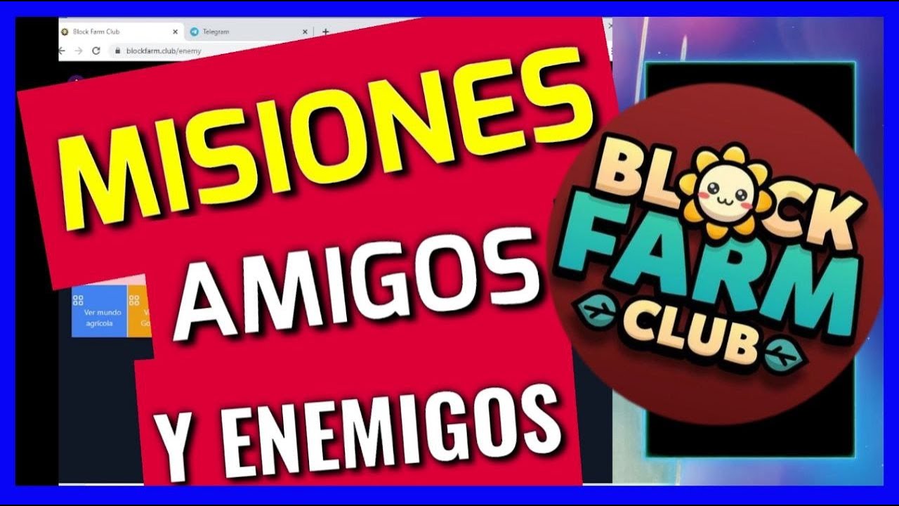 👹 BLOCK FARM CLUB | Nuevas misiones,como hacer amigos y enemigos muy ...