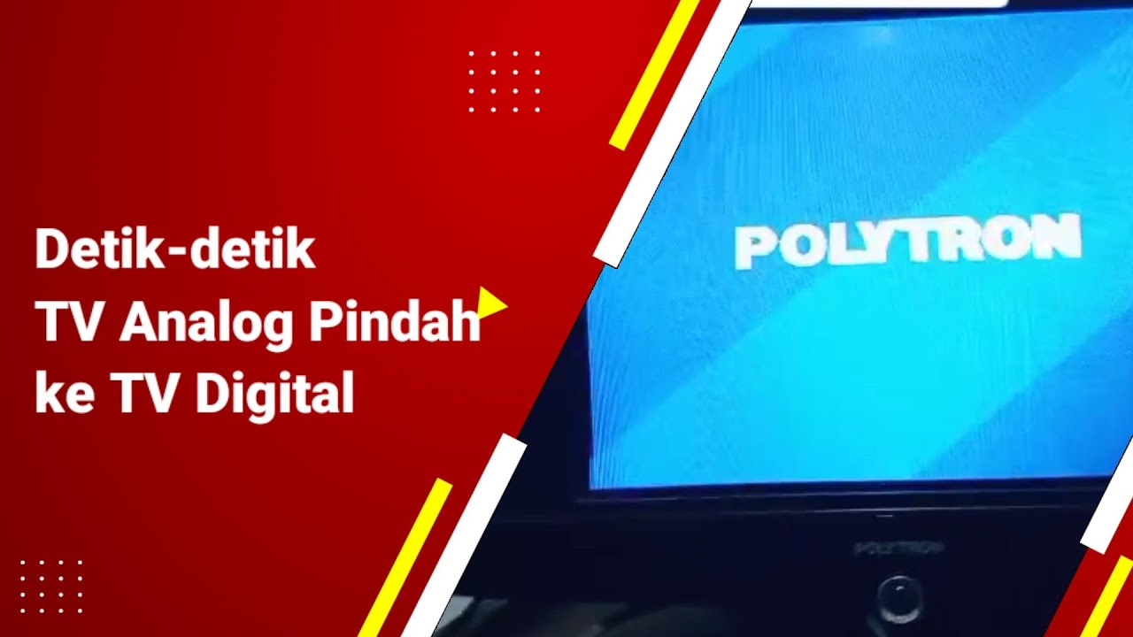 Detik-detik TV Analog Pindah ke TV Digital - YouTube