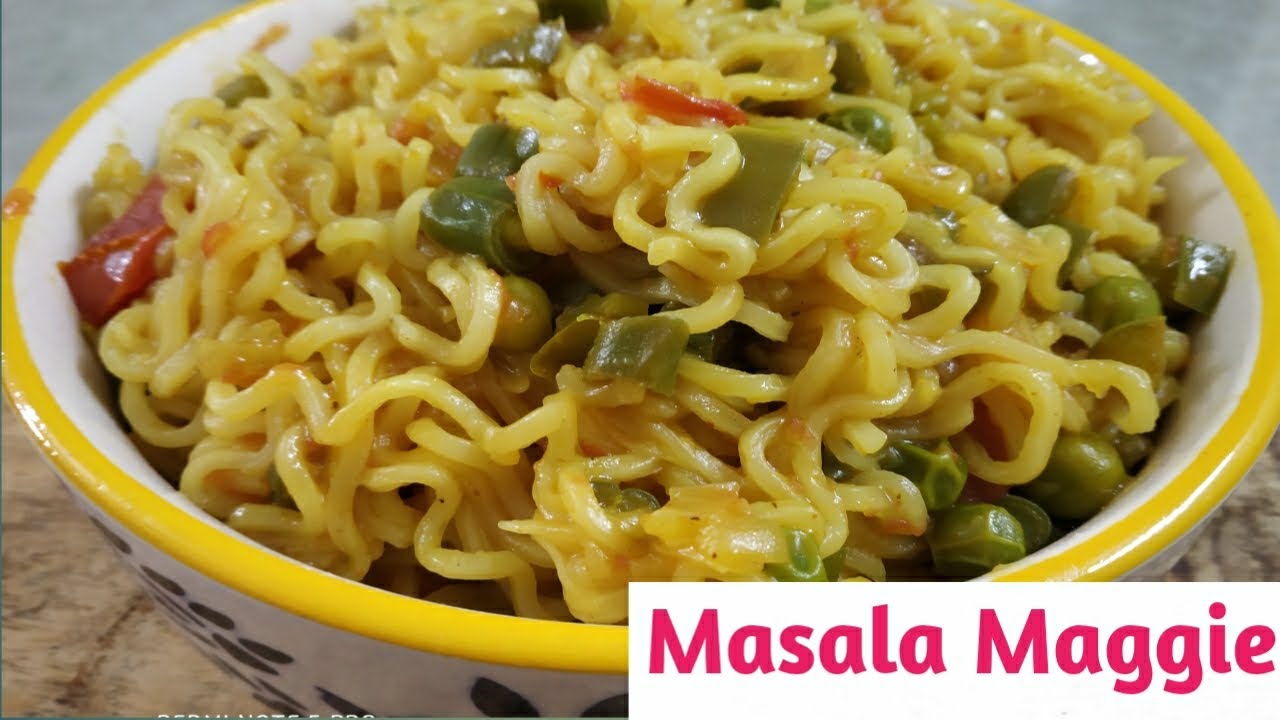 Instant masala Maggie | 2 min Maggie recipe | India Street style Maggie #alkeshwarirasoi - YouTube