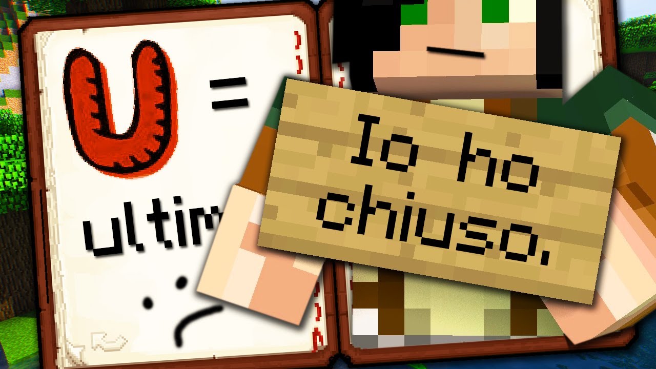 U come ULTIMO EPISODIO - Alfabeto in Minecraft ITA T-Z - YouTube