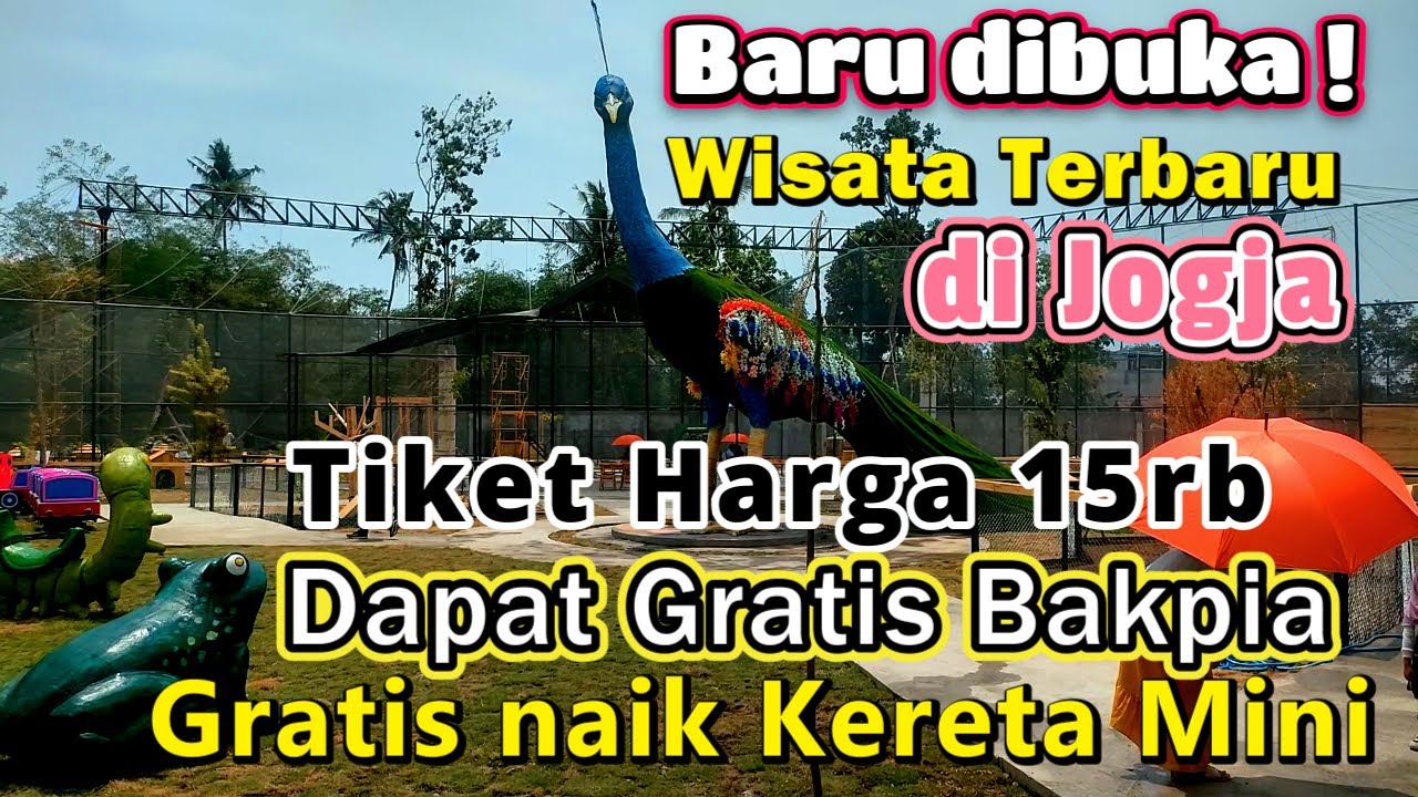 Sudah dibuka ! ternyata Lengkap, Luas dan Unik Wisata Terbaru Jogja ...