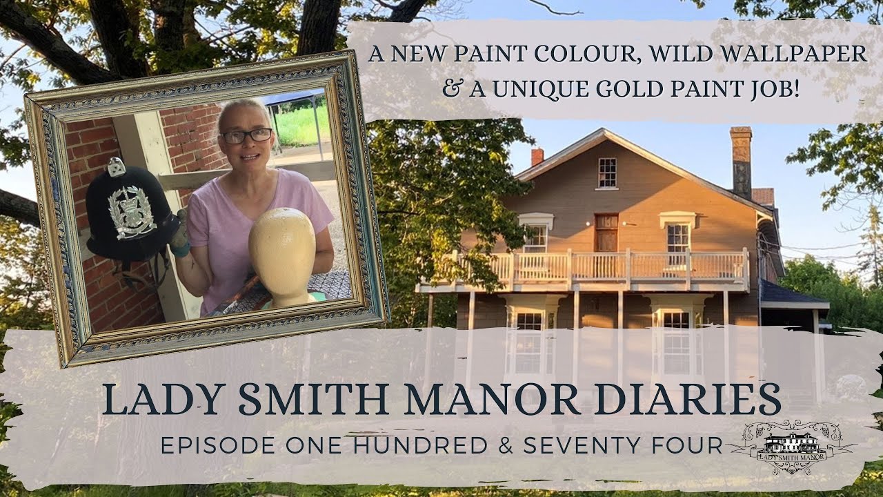 A New Paint Colour, Wild Wallpaper & A Unique Gold Paint Job! - Lady ...