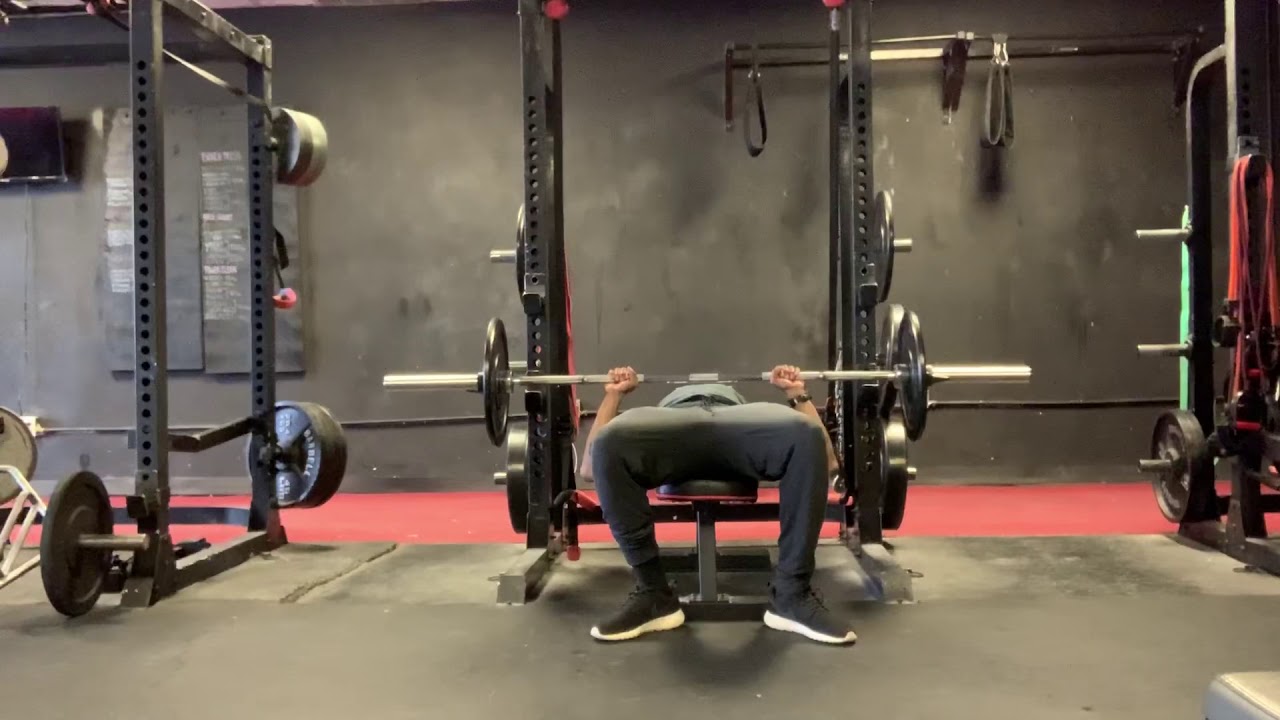 BENCH PRESS (2 sec isometric) - YouTube